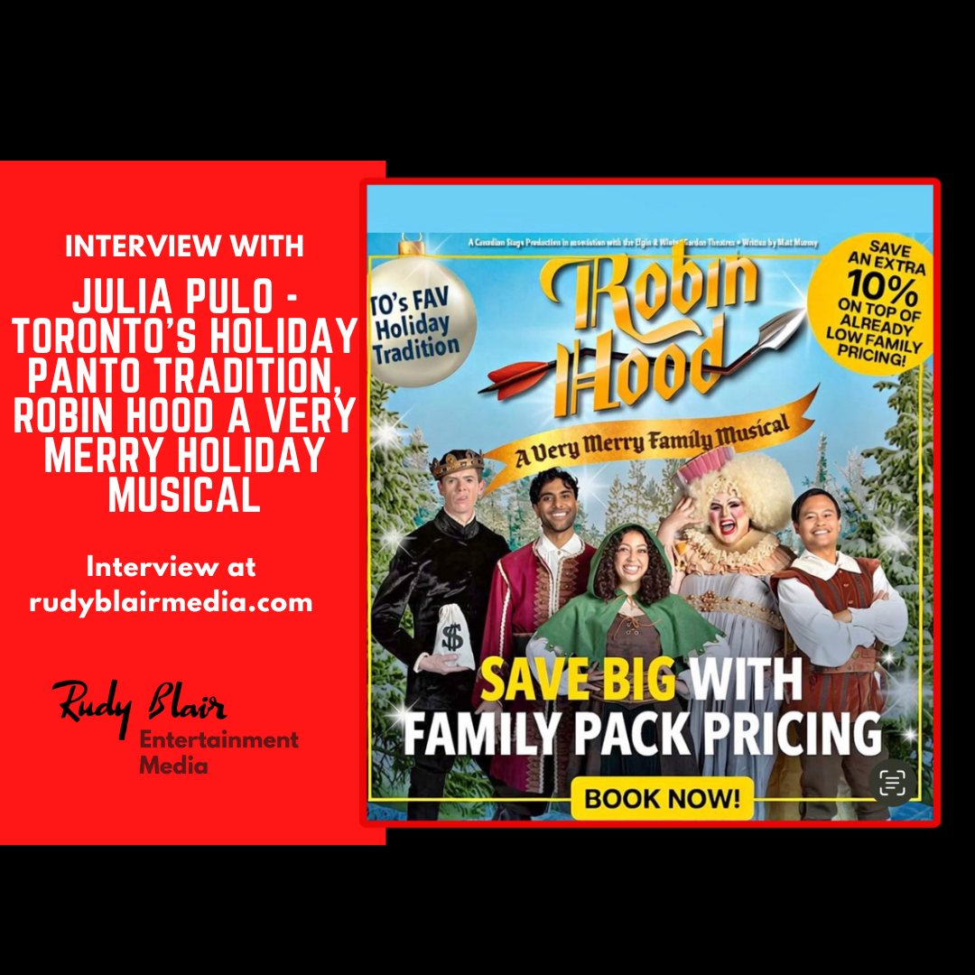 Intv w Dora Nominee Julia Pulo On Toronto’s Holiday Panto Tradition ...